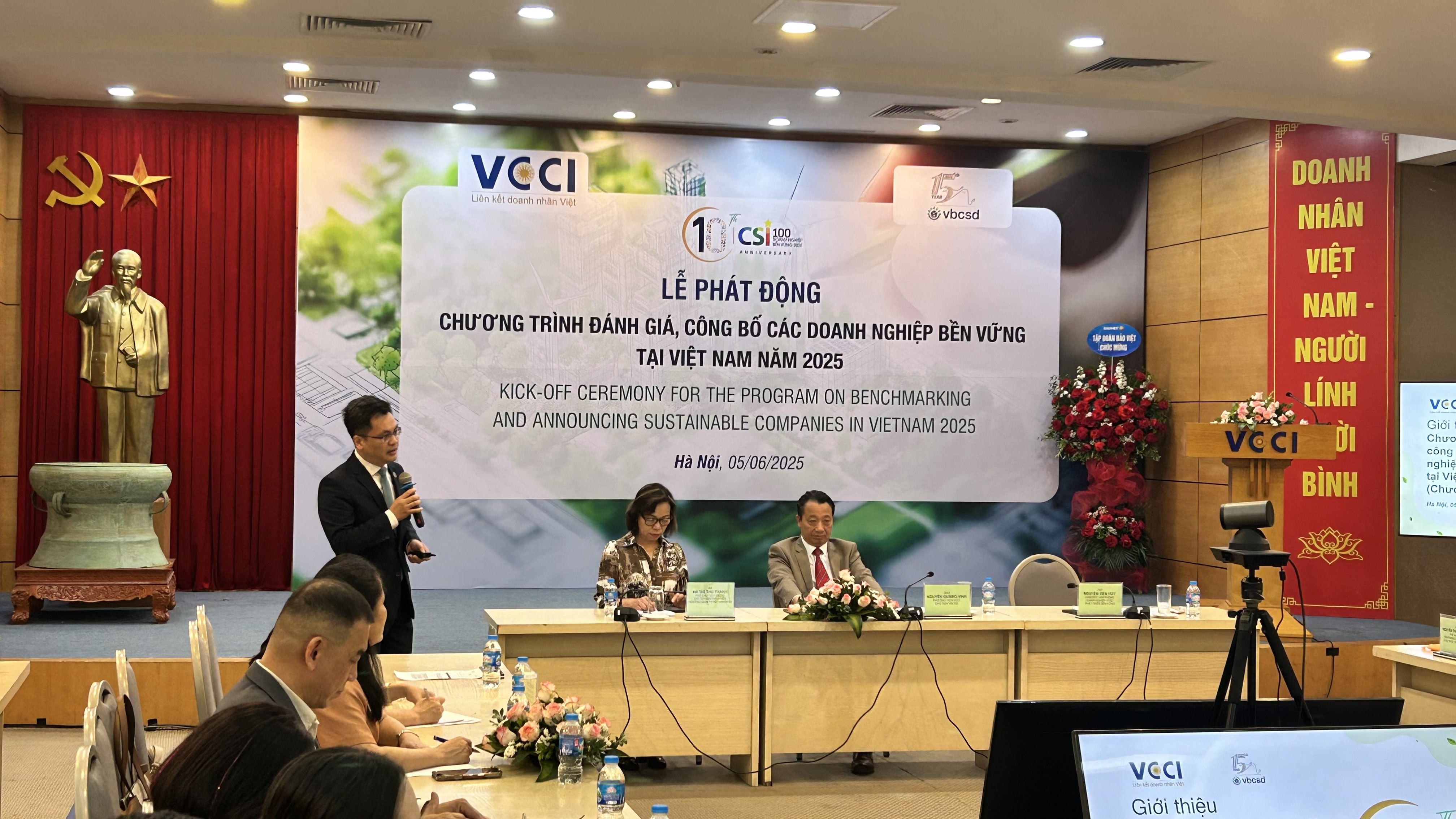 Doanh nghiệp Việt Nam thêm động lực chuyển đổi xanh với Bộ chỉ số CSI 2025