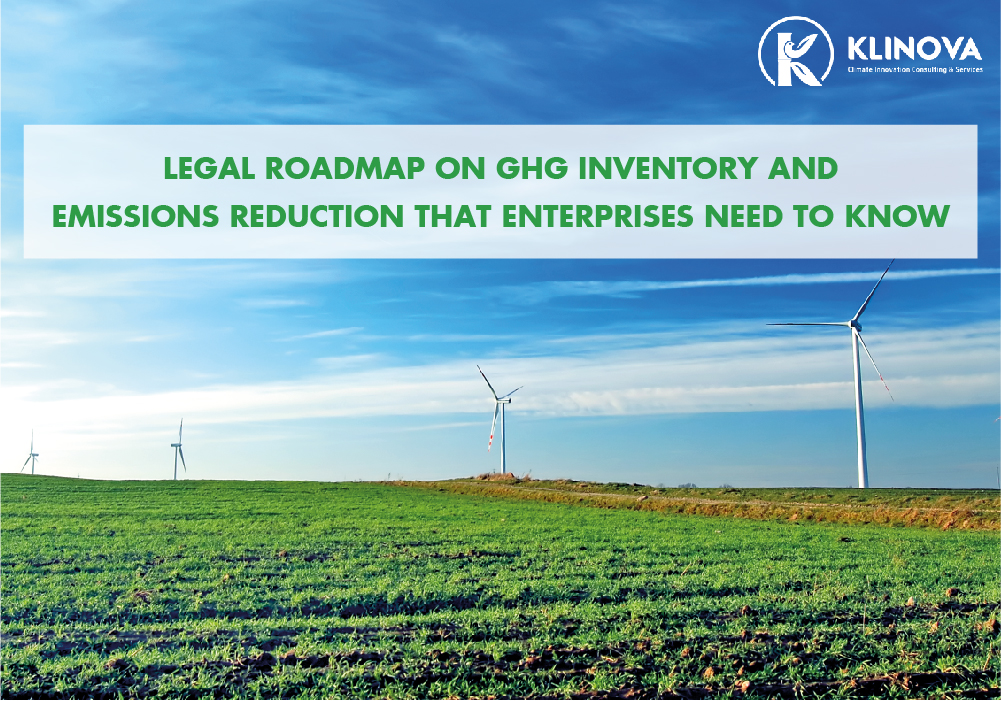 Legal Roadmap on GHG Inventory and Emissions Reduction that Enterprises ...